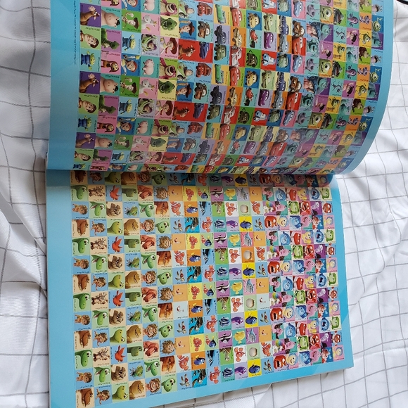 Disney | Other | Disney Pixar 00 Sticker Coloring Book | Poshmark
